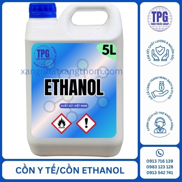 Ethanol là gì? Giá cồn Ethanol y tế 70, 90, 96 độ & nơi mua sỉ uy tín ...
