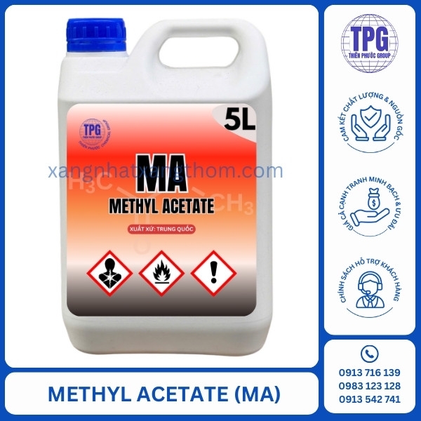 Dung Môi Hóa Chất Methyl Acetate (MA) | C₃ H₆ O₂